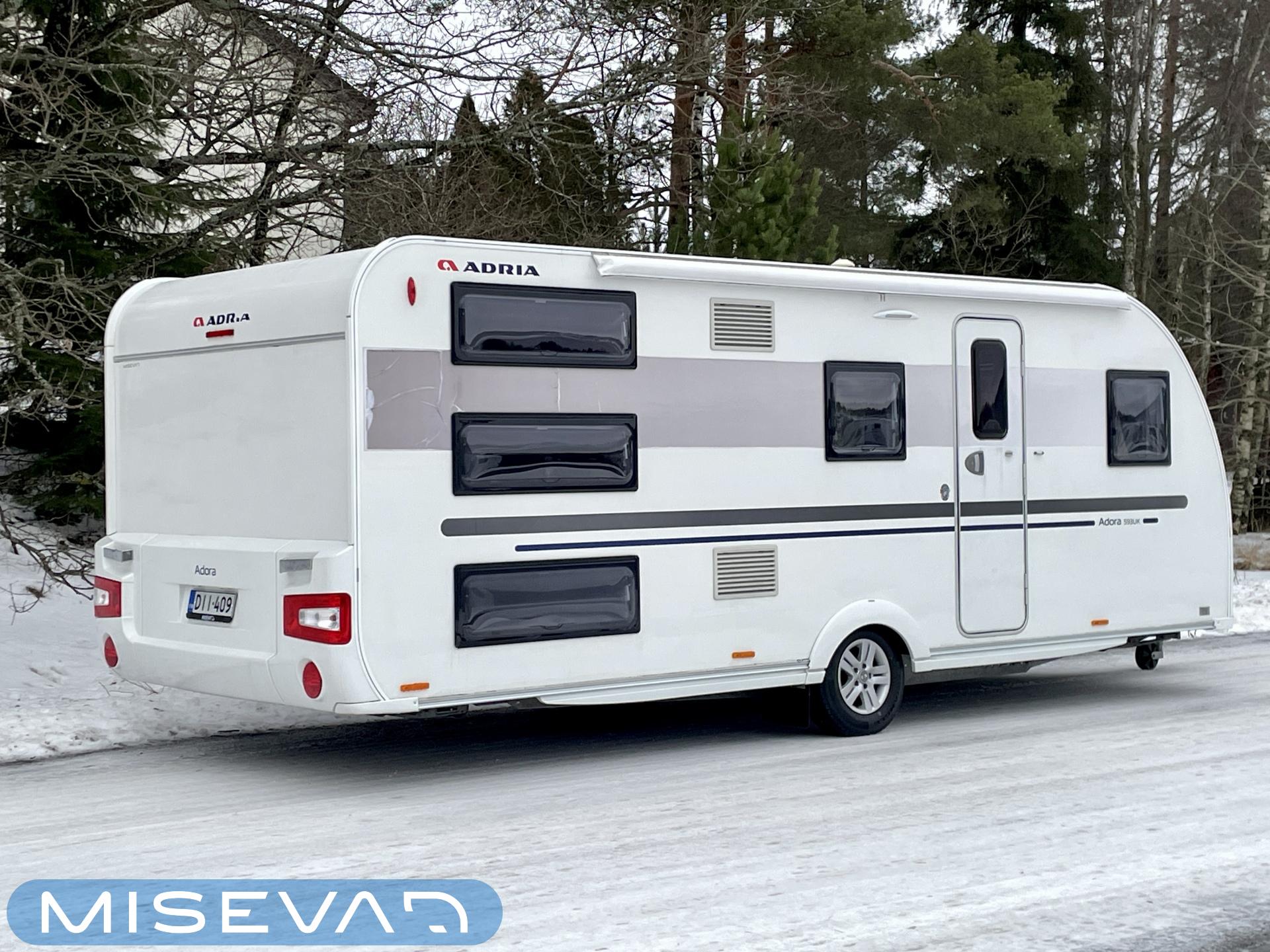 Cabby 570 Comfort TALVIVAUNU, Alde nestekiertolämmitys, Nestekierto ...